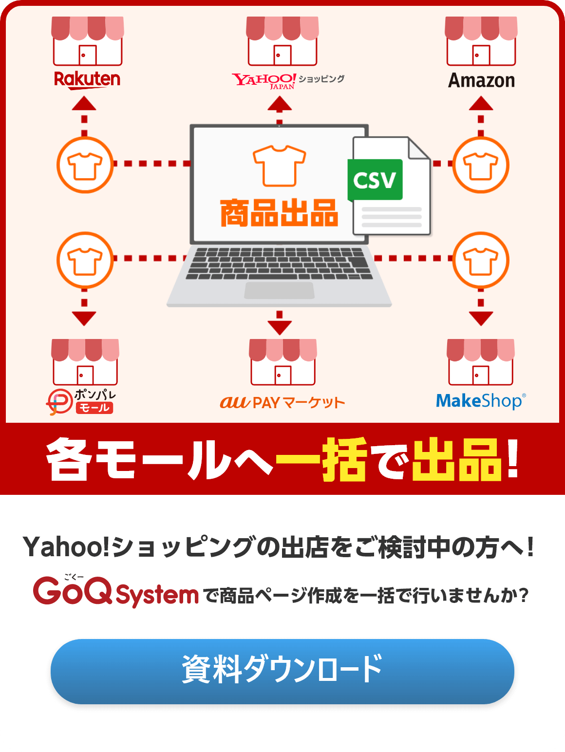 ヤフーショッピングの出店手順と審査対策などポイントを徹底解説！ | ECサイトの受注管理システム"GoQSystem"